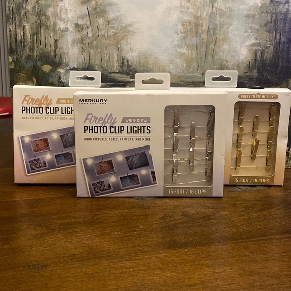Merkury Innovations | Party Supplies | Firefly Photo Clips Lights Sold ...